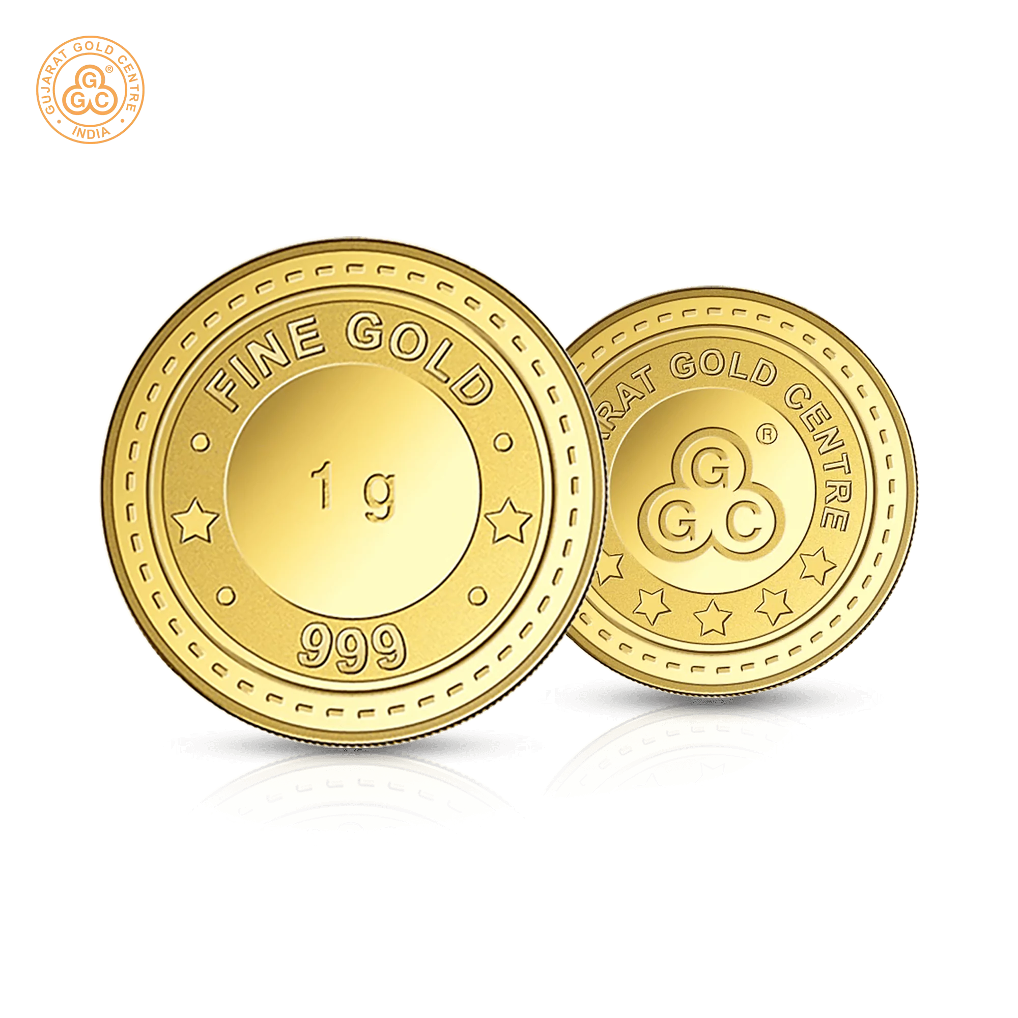 1GM Pure 24K Gold Coin Online With Live Rate Pan India Delivery