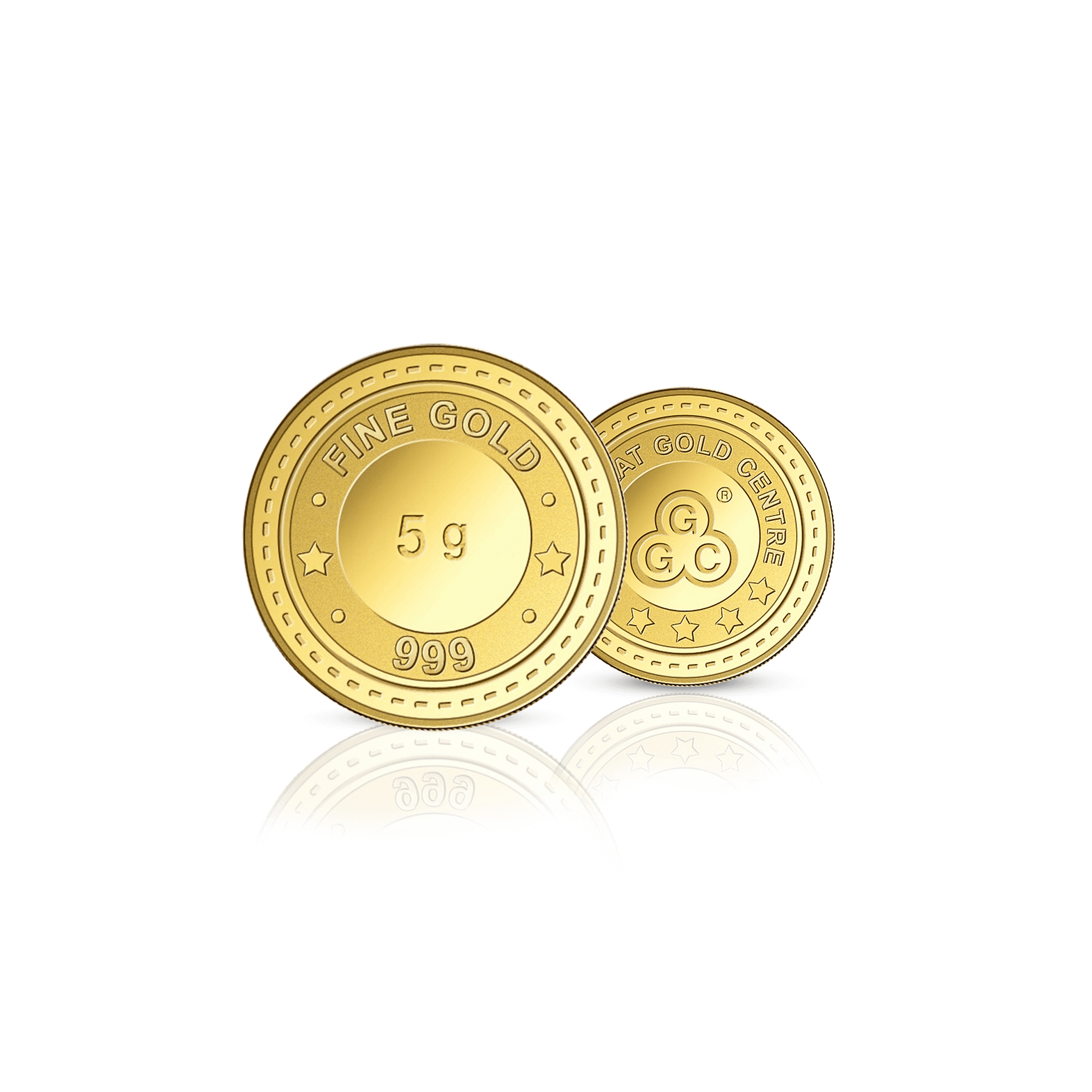 5GM Pure 24K Gold Coin Online With Live Rate Free Delivery
